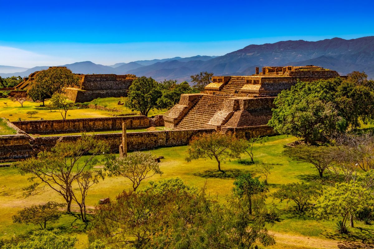 Monte Alban Aerial